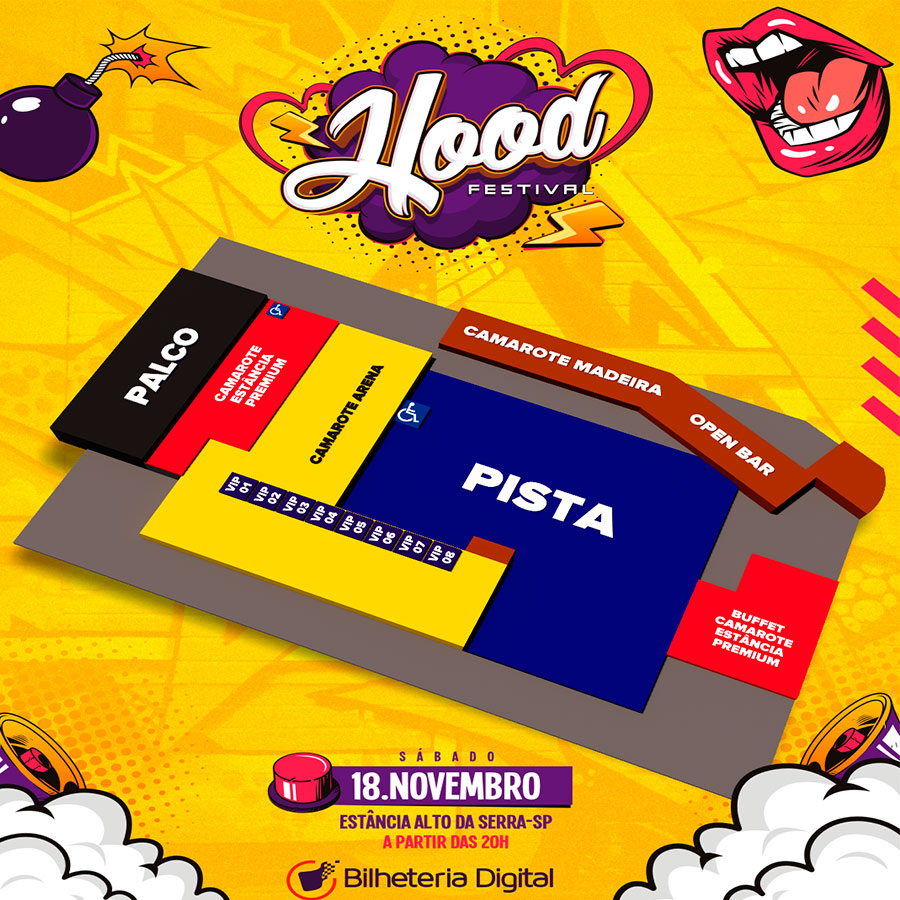 Bilheteria Digital | Ingressos HOOD FESTIVAL