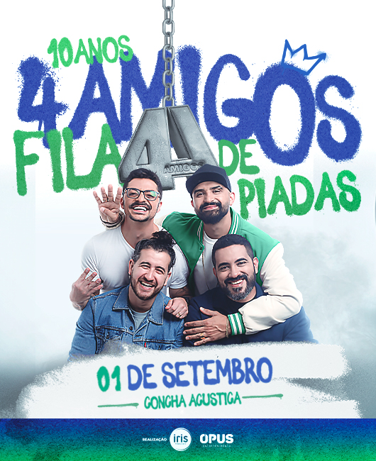 4 Amigos Na Concha em Salvador - Evento ON