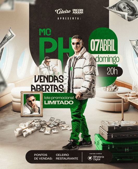 Mc PH Ao Vivo! em Resende - Evento ON